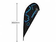 Teardrop Flags, Quill Teardrop Banners for Advertising UK | HFE Signs