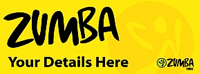 Zumba Banners - NEXT DAY | HFE Signs & Banners