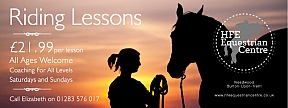 Horse riding lessons - PVC Banners - FREE Design service on banners