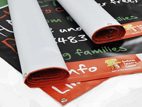 TWo 8ft x 3ft Custom Printed Vinyl Banners - £108 Delivered!