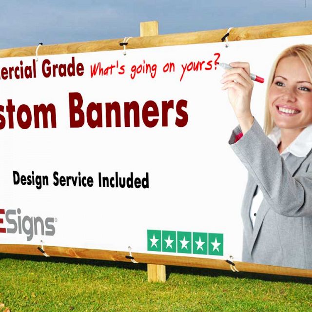 Custom PVC Banners | Printed Custom Banners - HFE Signs