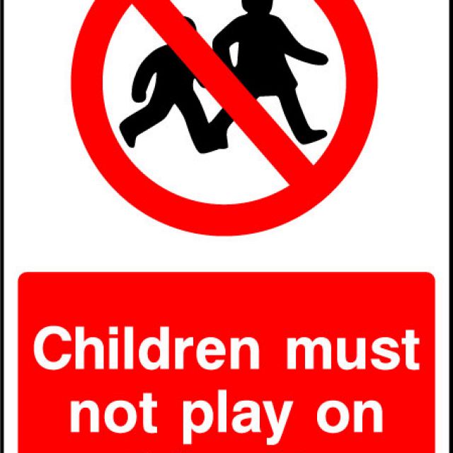 No Children Sign | HFE Signs & Banners