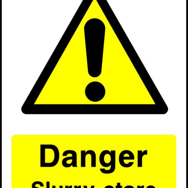 Slurry Store Sign | HFE Signs & Banners