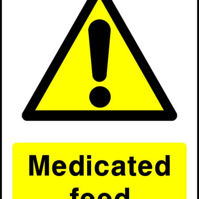 Medicated Feed Sign | HFE Signs & Banners
