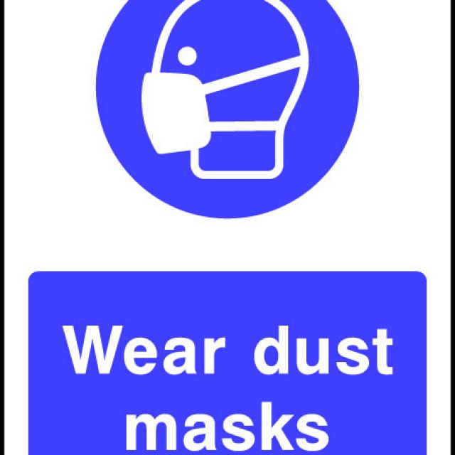 Wear Dust Masks Sign | HFE Signs & Banners