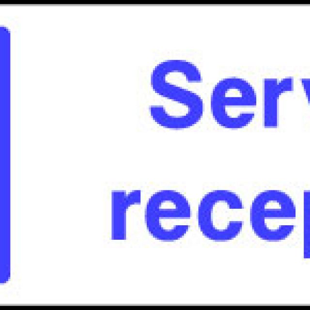 Service Reception Sign | HFE Signs & Banners