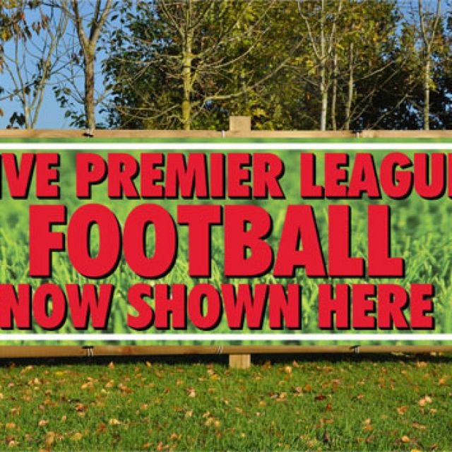 Football Banners - Next Day UK | HFE Signs & Banners