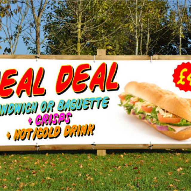 Meal Deal Banners - NEXT DAY | HFE Signs & Banners