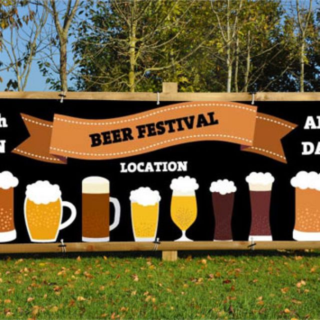 Beer Festival Banners - Promote your Beer Festival with custom printed ...