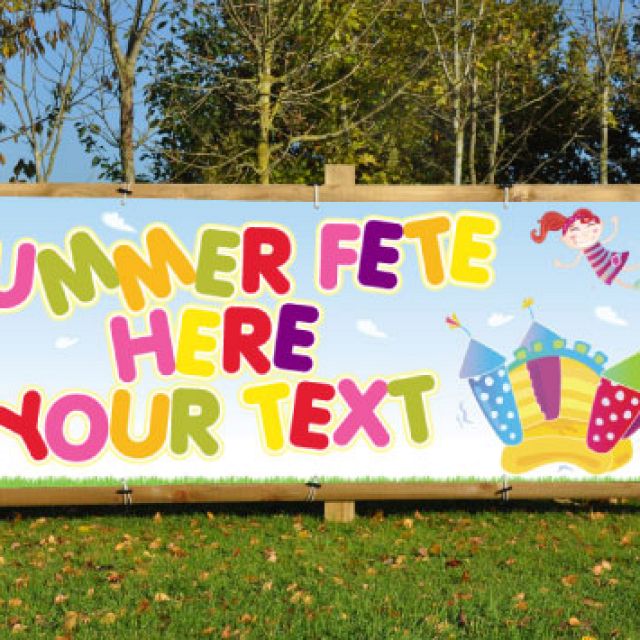 Summer Fete Banners - Next Day UK | HFE Signs & Banners