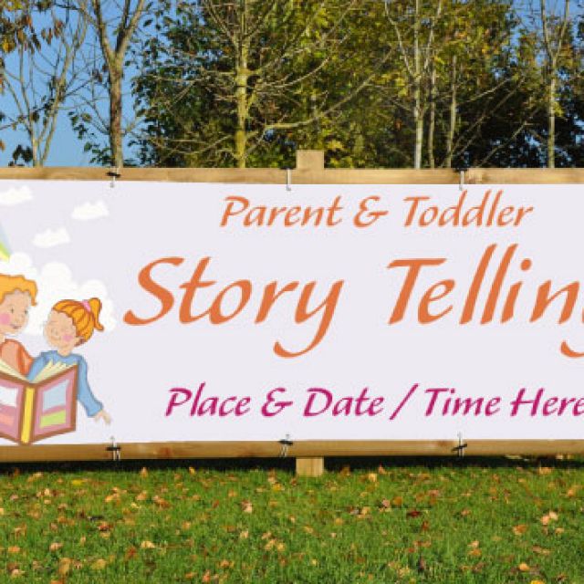Story Telling Banners - Next Day UK | HFE Signs & Banners