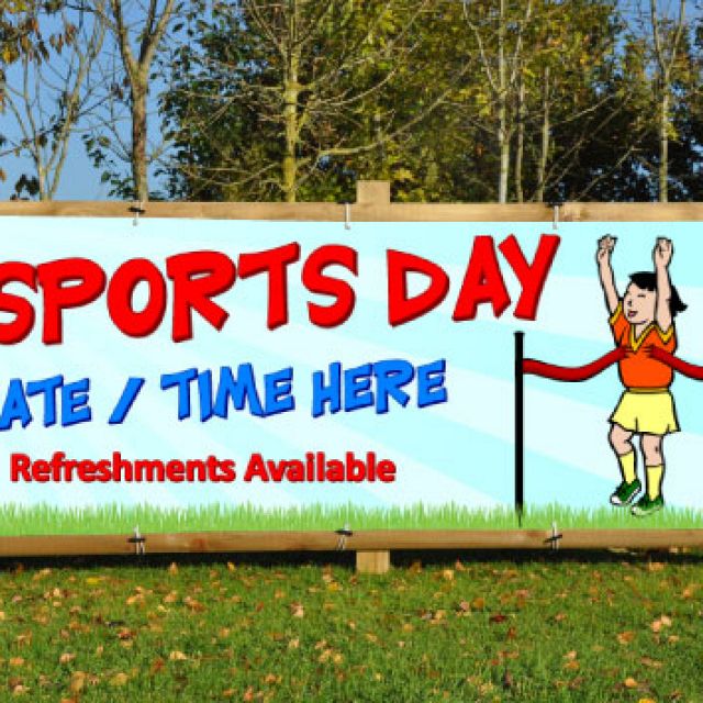 Sports Day Banners - Next Day UK | HFE Signs & Banners
