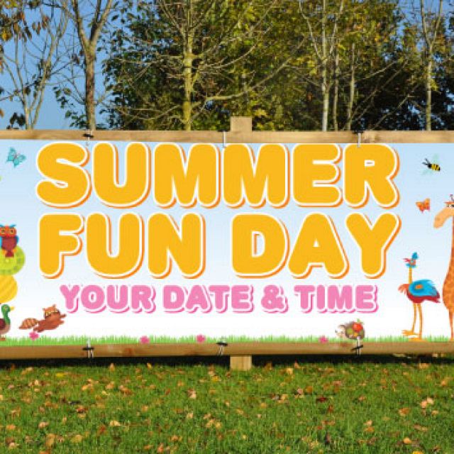 Summer Fun Day Banners - Next Day UK | HFE Signs & Banners