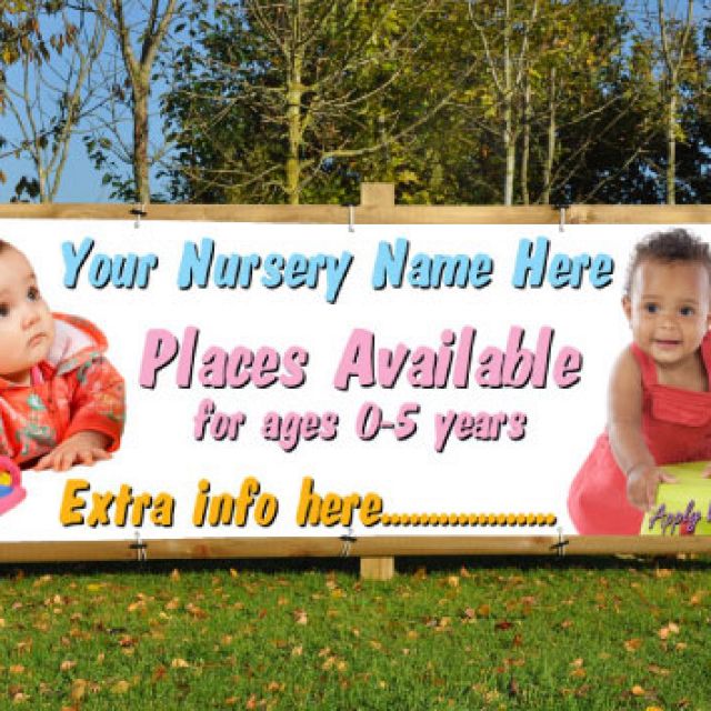Places Available Banner - Next Day UK | HFE Signs & Banners