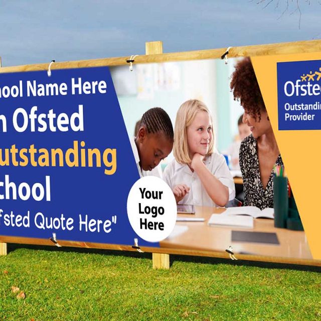 Ofsted School Banners Next Working Day | Banner Printing For Schools