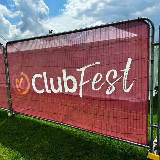 Mesh Heras Fencing Banners | Heras Fence Printed Banner Covers