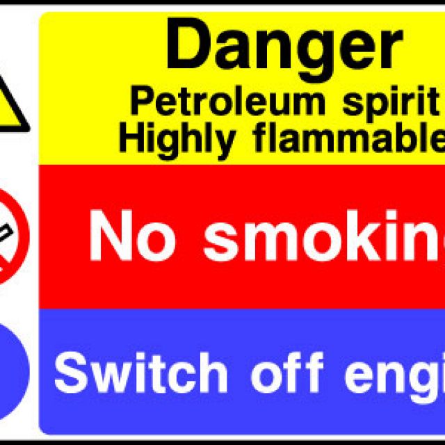 Petrol Switch Off Engine Sign | HFE Signs & Banners