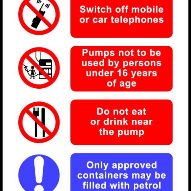Petrol Multi Sign | HFE Signs & Banners