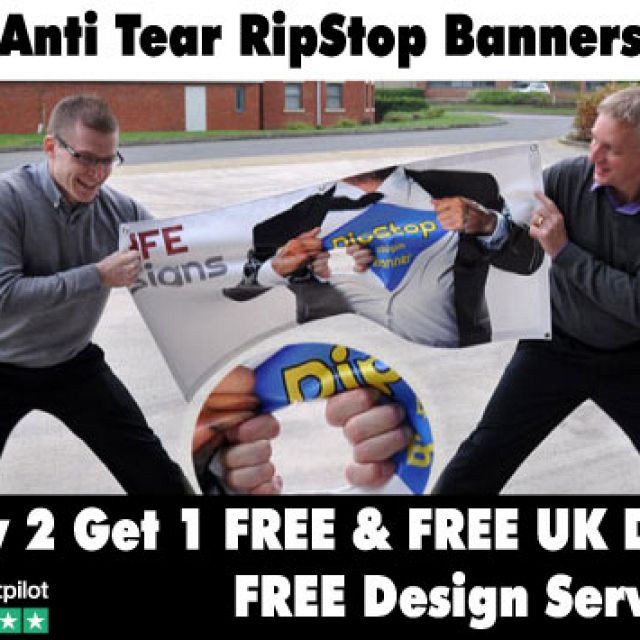 Ripstop Banner Printing - Anti Tear Vinyl PVC Banners