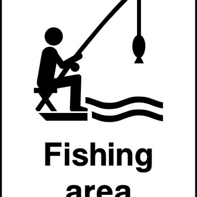 Fishing Area Sign | HFE Signs & Banners