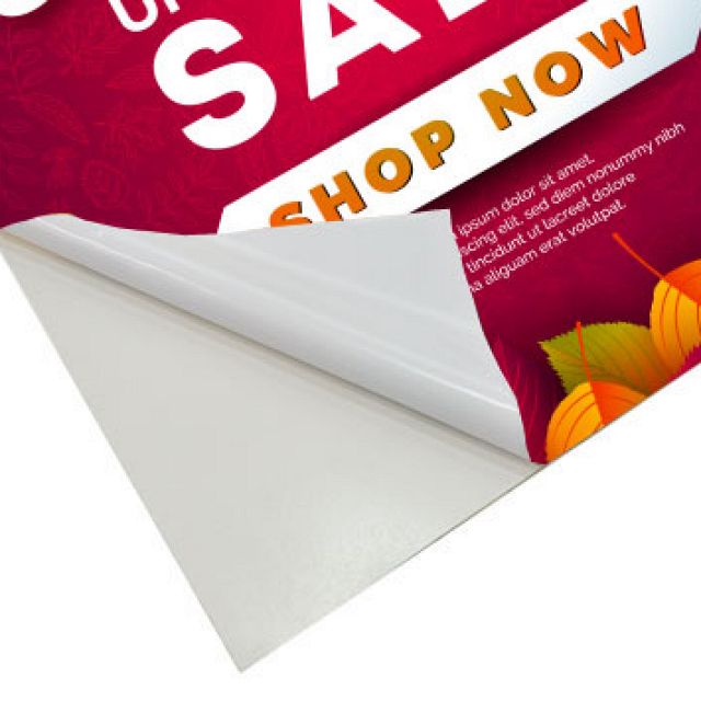 Easy Fit Matt Vinyl - Printed Self Adhesive Vinyl