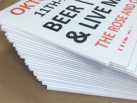 Event Signs & Event Printing UK | Temporary & Permanent Event Signage ...