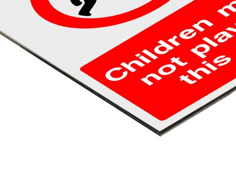 No Running Sign For Children