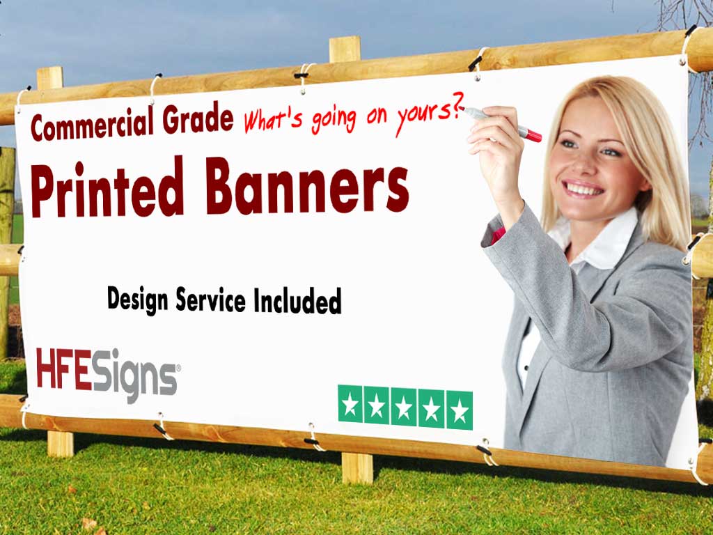 Banners Aberaeron - Printed Banners Aberaeron Next Working Day | HFE Signs